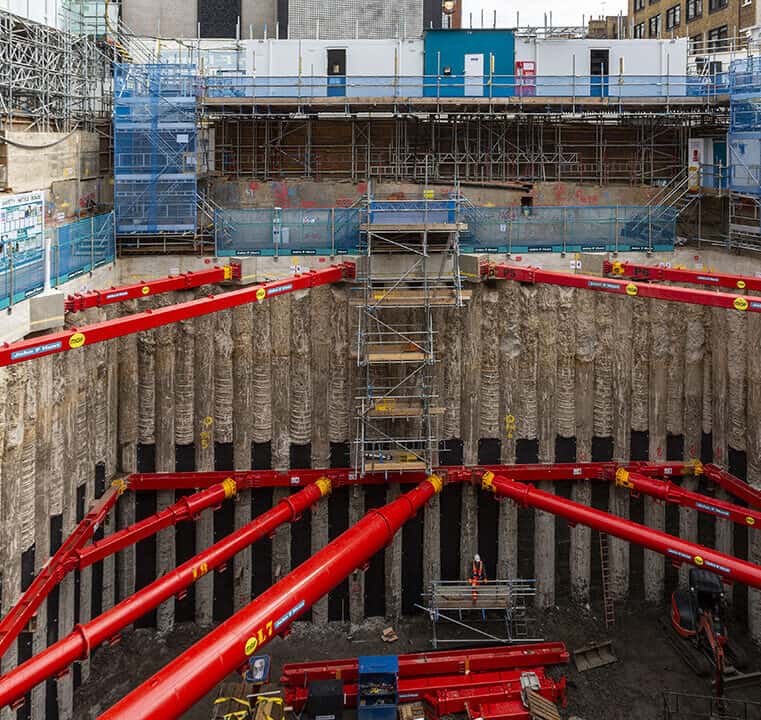 Substructure Construction & Civil Engineering in London | John F Hunt